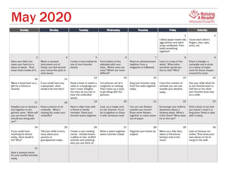 Family Resources with Raising a Reader! – Fun Van supported by First ...